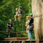 PHUKET-PHANG NGA: White Water Rafting 5 km-ATV-Zipline-LNH - Transportation, Duration, and Group Size