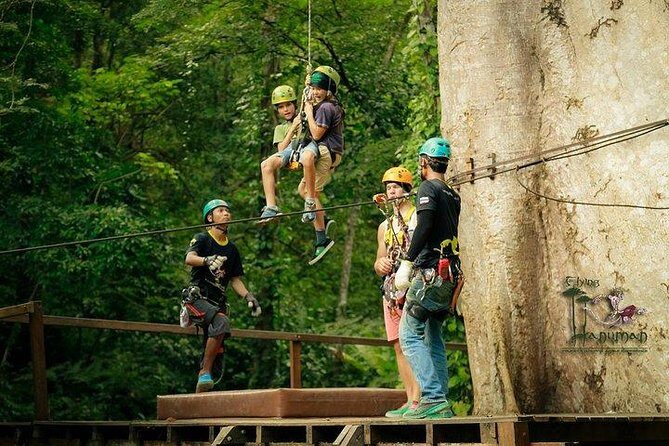 PHUKET-PHANG NGA: White Water Rafting 5 km-ATV-Zipline-LNH - Transportation, Duration, and Group Size