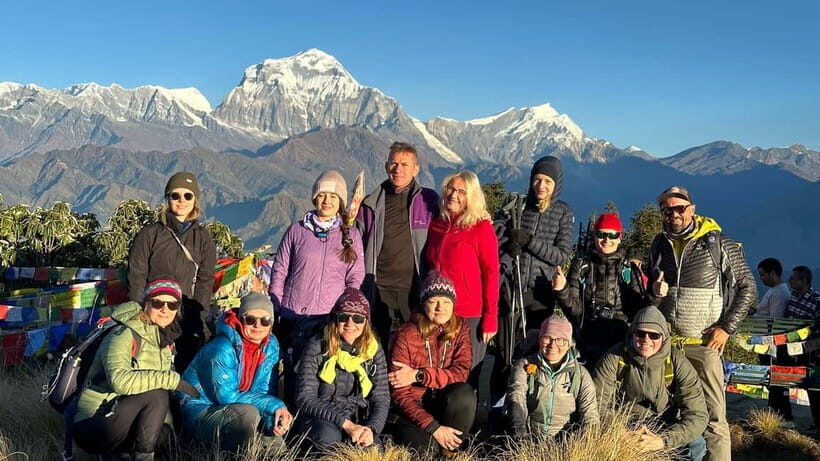 Pokhara: 9-Day ABC Guided Trek Via PoonHill & Hot spring - Day 3: Sunrise at Poon Hill & Trek to Chuile