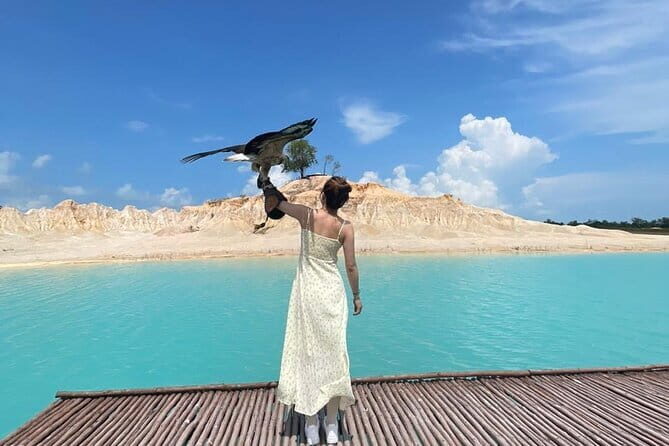 Private Blue Lake and Sand Dunes - The Sum Up