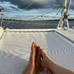 Private Catamaran Sailing Dolphin Manatee Watch in Daytona Beach - The Boat and Comfort Features