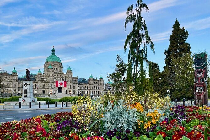 Private Large Group Tour! Butchart Gardens and Victoria City BC - Victoria’s Top Highlights