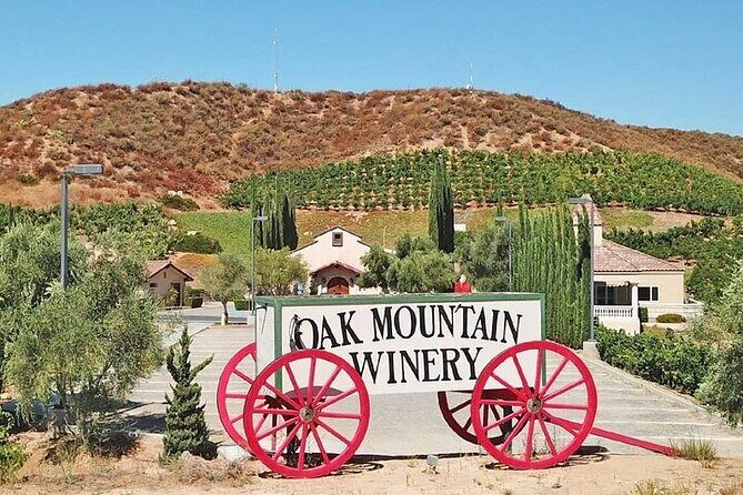 Private Temecula Wine Tour from San Juan Capistrano - A Relaxed Lunch at Cougar or Bel Vino Winery