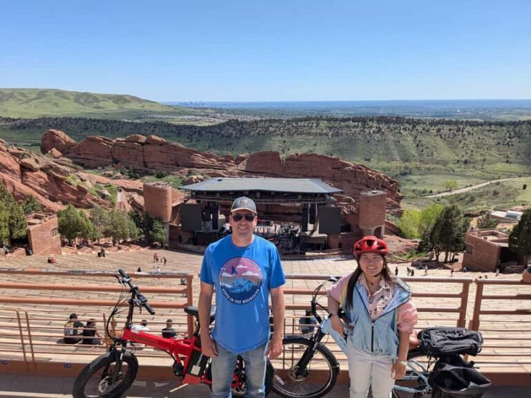Red Rocks and Dinosaur Ridge on E-Bike Tour - A Well-Rounded Tour of Colorado’s Scenic and Historic Highlights