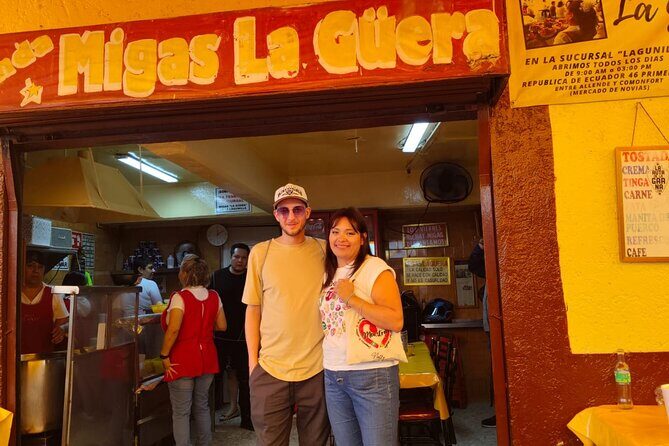 Sabores Bravos de Tepito eats the best food in the neighborhood - What the tour feels like