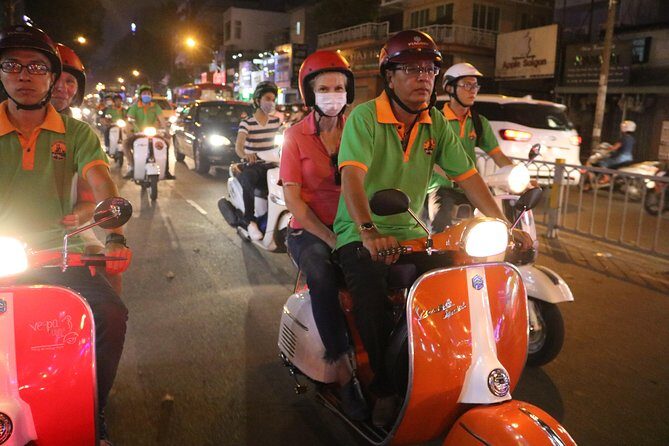 Saigon Vespa By Night Street Food Tour 4,5 Hours - Sampling Saigon’s Best Street Food