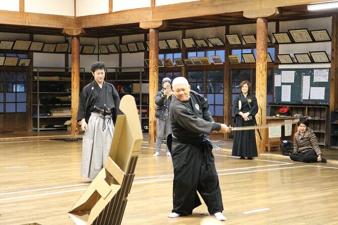 Samurai Experience Mugai Ryu Iaido in Tokyo - The Practice and Demonstration
