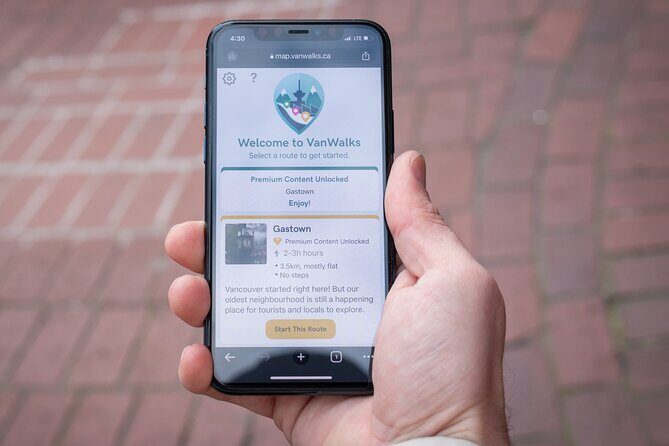 Self-Guided Smartphone Walking Tour of Gastown - What We Think of the Tour Itself