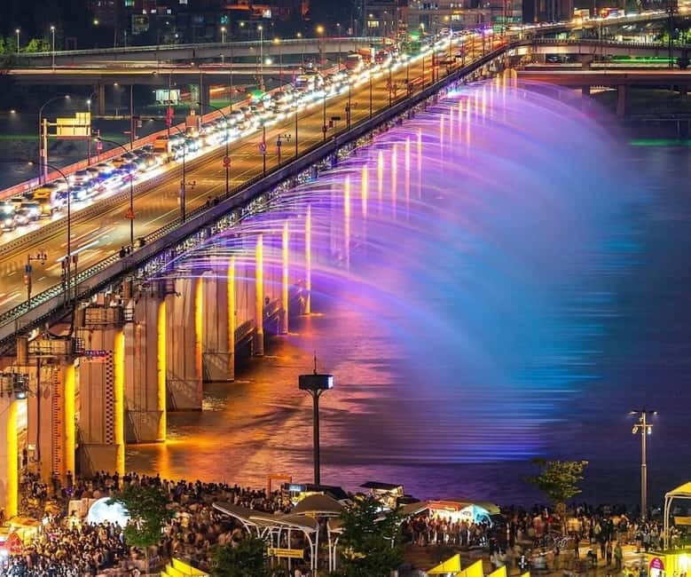 Seoul: Han River Picnic & E-Bike Ride to Rainbow Fountain - What to Expect at Each Stage