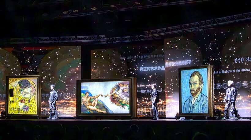 Seoul: The Painters Live Art K-pop Dance Show - The Value of the Experience