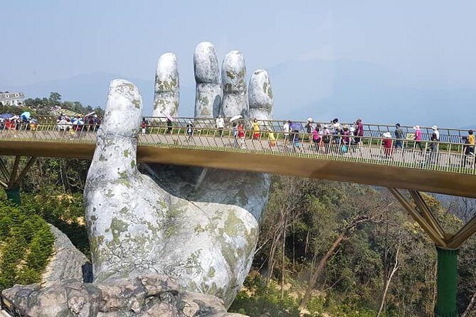 Shore Excursion to GOLDEN BRIDGE & DRAGON BRIDGE from CHAN MAY or TIEN SA port - The Value of This Tour