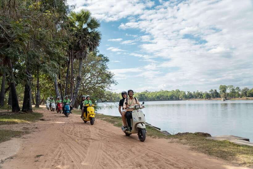 Siem Reap: Angkor Twilight & Boat Vespa Adventure - The Vespa Ride: A Closer Look