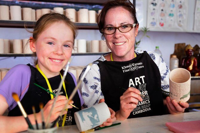 Siem Reap Draw on your 3 Mugs Painting Workshop - The Itinerary: What to Expect