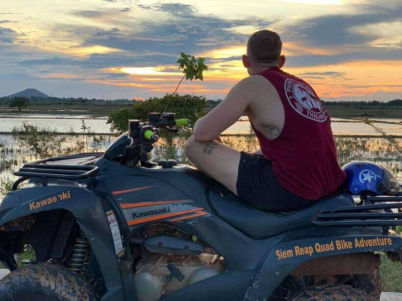 Siem Reap Quad Bike Countryside Tour - The Sunset Finale