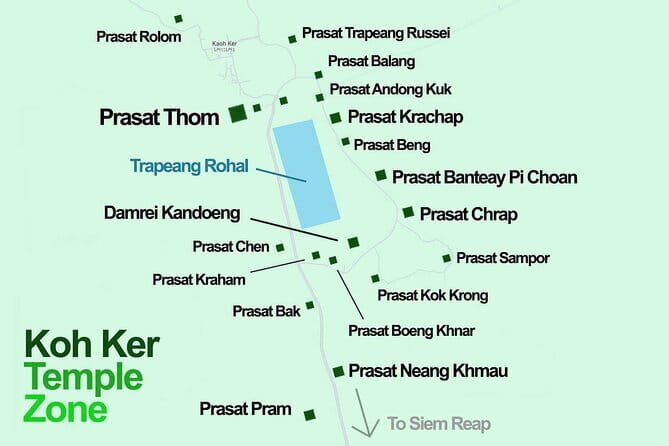 Siem Reap Tour- Koh Ker & Beng Mealea Full-Day Join-in Tour - Discovering the Full-Day Temple Journey