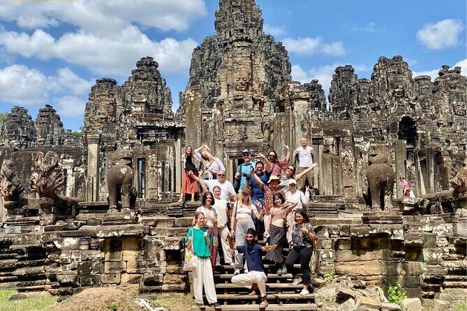 Siem Reap Tours -Explore Angkor Tour with Sunset - Sunset at Phnom Bakheng