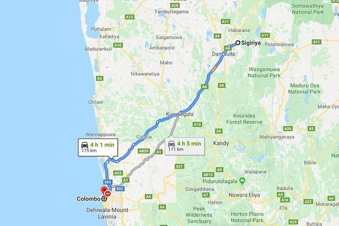 Sigiriya City to Colombo City Private Transfer - Why Choose This Transfer?