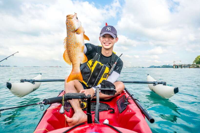Singapore: 4-hour Kayak Fishing Tour - The Experience on the Water