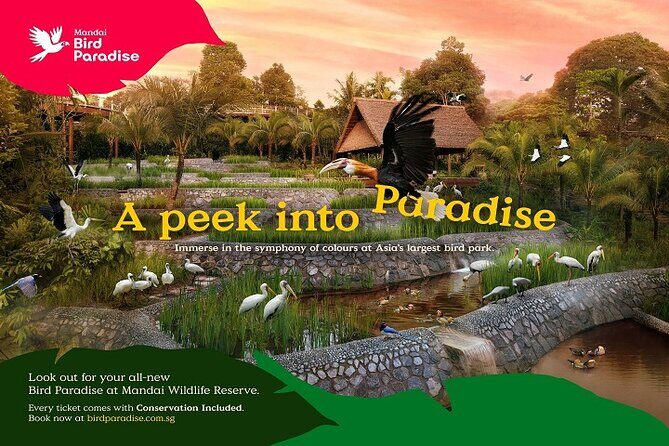 Singapore Bird Paradise Entry Ticket - The Experience: What’s Included