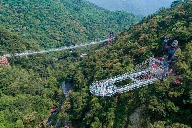 Skywalk Glass Bridge and Waterfall Ravine Half Day Private Tour - What the Tour Involves