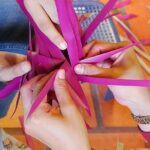 Smok weaving DIY activity from sugar palm leaf - The Setting and Accessibility