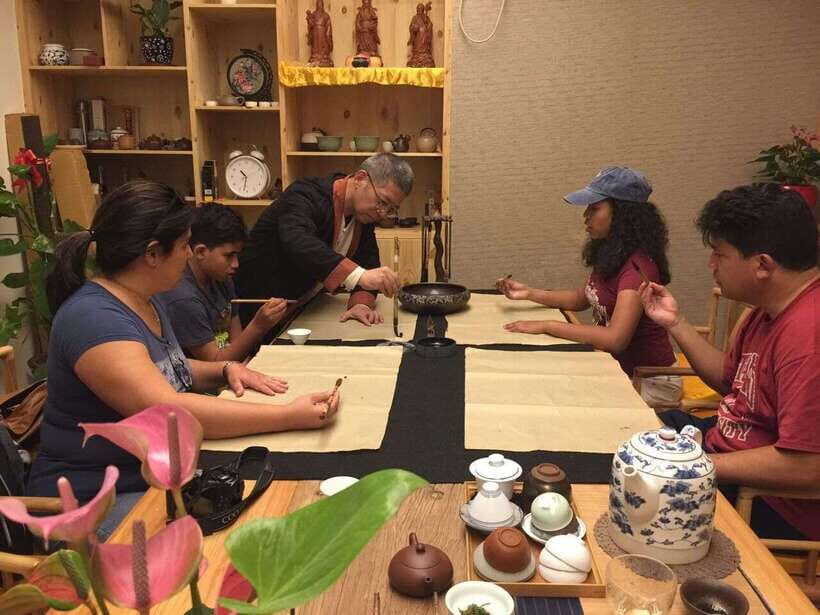 Tai Chi and Chinese Calligraphy Learning Class - First: The Tai Chi Class