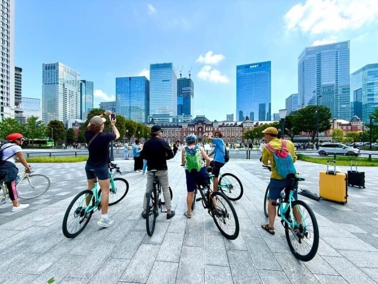 Tokyo: 3-Hour Bike or E-Bike City Highlights Tour - What You’ll See and Experience