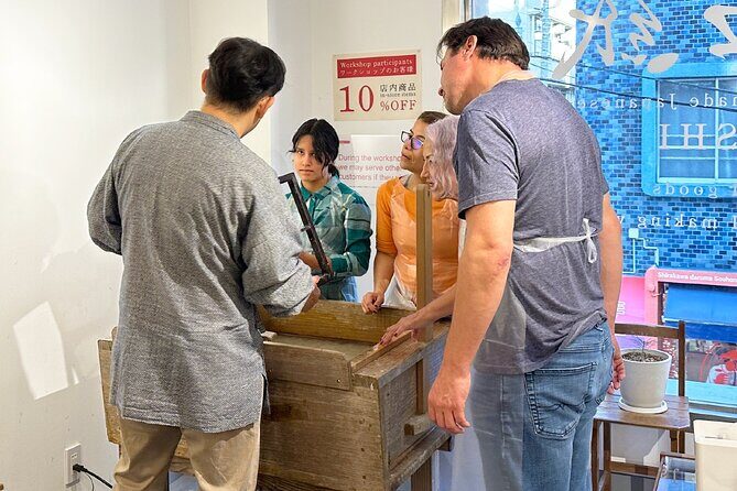 Tokyo/AsakusaTraditional Japanese Washi Papermaking experience - Frequently Asked Questions