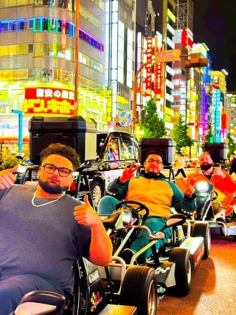 Tokyo: Shibuya and Shinjuku Streets Guided Go-Karting Tour - Detailed Breakdown of the Itinerary