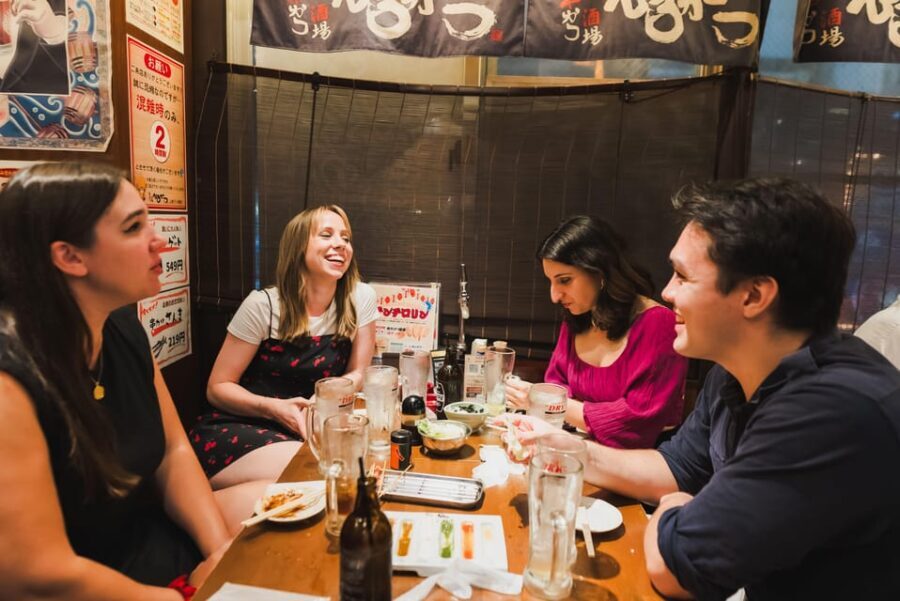 Tokyo: The Best of Izakaya in Shinjuku Food & Cultural Tour - The Itinerary in Detail