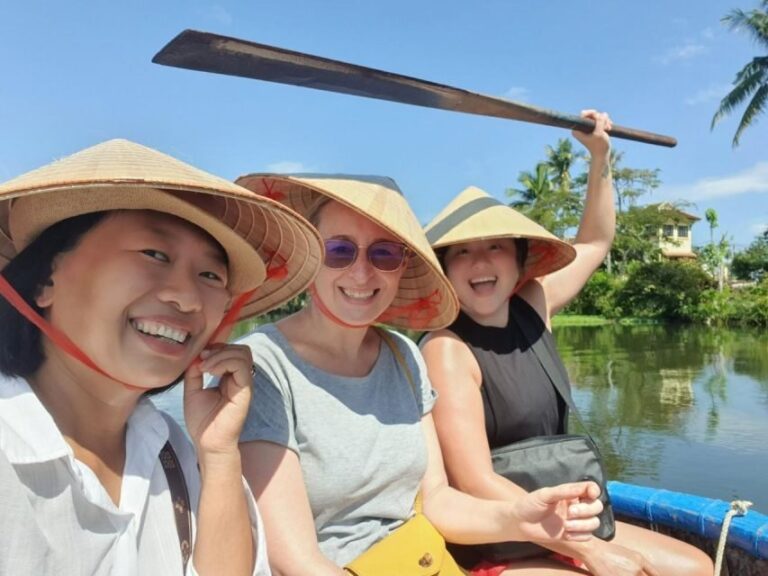 Tranquil Basket Boat Ride at Water Coconut Forest