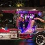 Tuk Tuk tour in the iconic of Bangkok - Ending the Tour at Khaosan Road