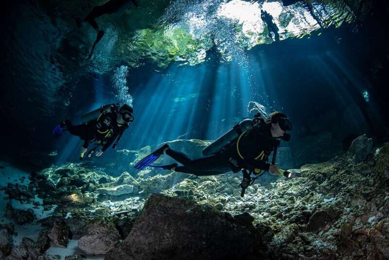 Tulum : Dos Ojos cenote 2 scuba dives (certified divers) - The Itinerary in Detail