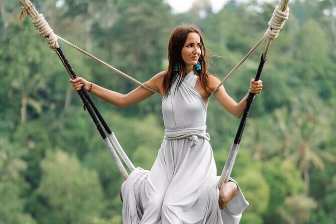 Ubud Rice terrace,Zip-line and waterfall - Transportation and Included Services