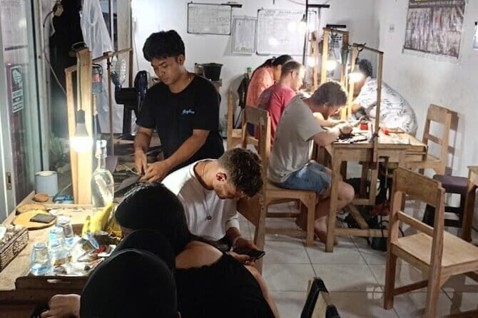 Ubud Silver Class Making Your Own Silver with 7gr of Silver - Overview of the Silver Class Making Workshop