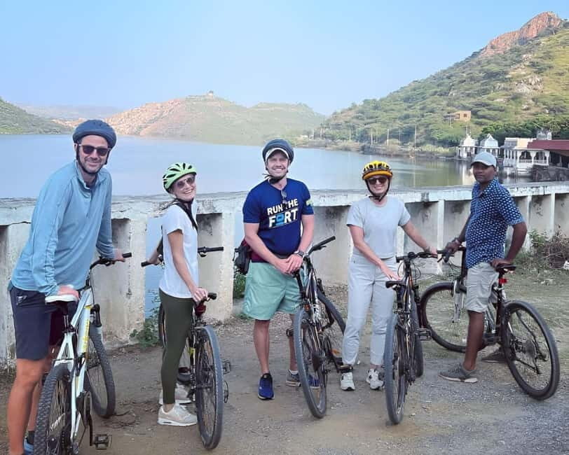 Udaipur: Private Lake Loop Bicycle Tour with Refreshments - What to Expect from the Itinerary