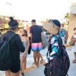 Unlimited Catamaran to Isla Mujeres from Cancun - The First Snorkeling Excursion at Punta Sam Reef