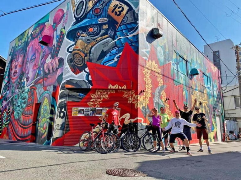 Urban Canvas: Osaka Street Art Bike Tour - The Experience Guide and Authenticity