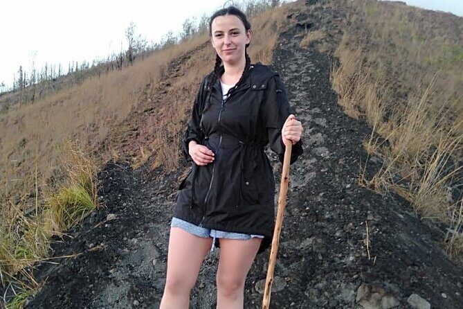 Volcano Batur Sharing Group at Start Point - Transportation and Group Size
