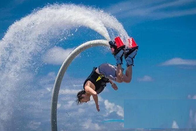 Watersport Package Jet Fly Board And Parasailing Adventure - FAQs