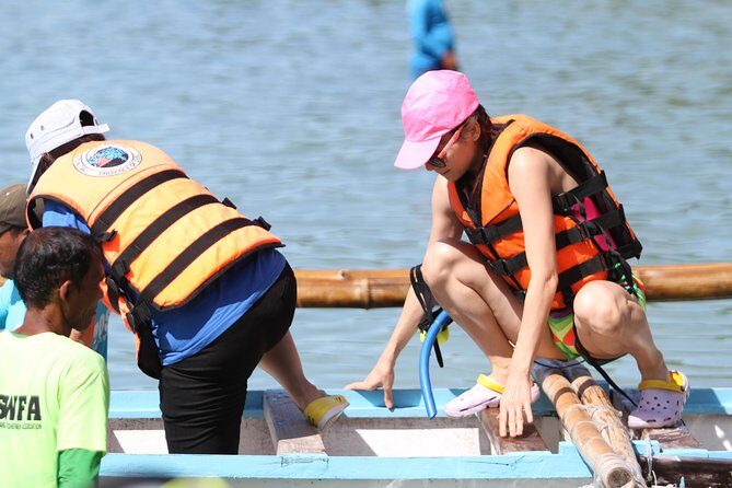 Whale Shark Swimming Experience and Aguinid Falls from Cebu - Transportation and Group Size