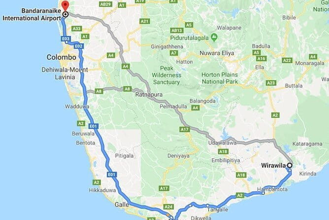 Wirawila City to Colombo (CMB) Airport Private Transfer - Why Choosing a Private Transfer Matters