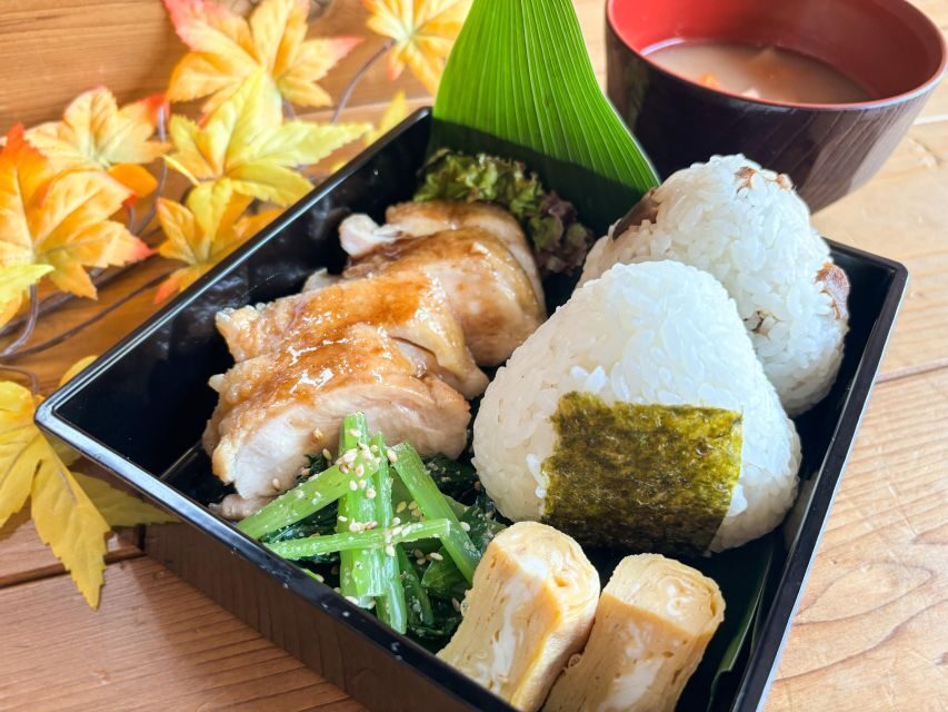 World-Famous Dish Teriyaki Chicken Bento with Onigiri - Practical Details & Considerations