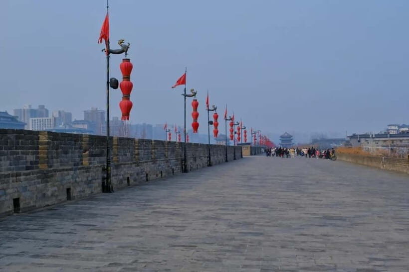 Xian City Wall E-Ticket - Exploring the Wall: Walking or Biking