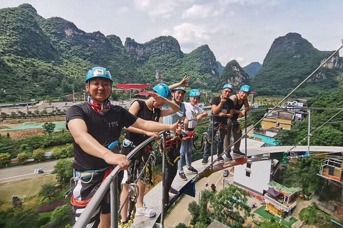 Yangshuo Via Ferrata with Round way private transfer from Yangshuo hotel - Overview of the Yangshuo Via Ferrata