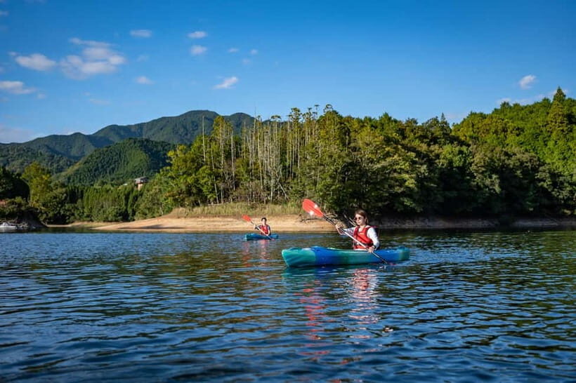 Yoshino: Relaxing Guided Canoe Experience on Lake Tsuburo - The Itinerary in Detail