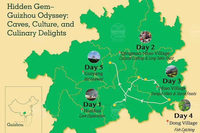 5 Days Guizhou Cave Tour Culture and Culinary Delights - Authentic Experiences and Unique Highlights