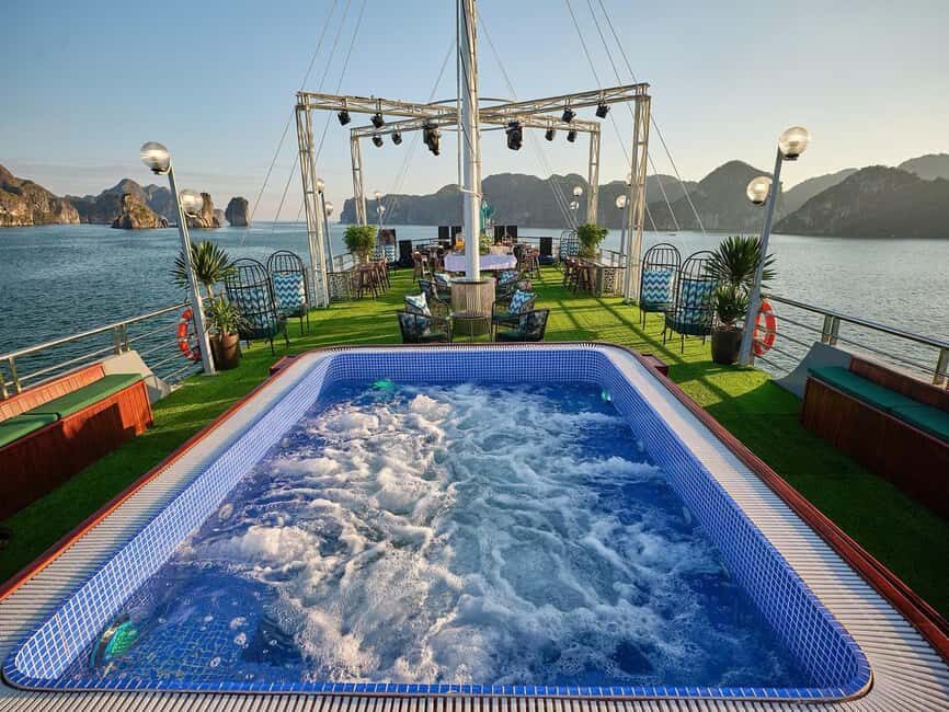 5-Star Ha Long Bay w Lunch, Kayak, Jacuzzi Cruise| Limousine - An In-Depth Look at the Ha Long Bay Day Cruise