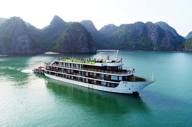 All-Inclusive 2 Day/1 Night Halong Luxury Cruise, Meals, Cave, Kayaking,Swimming - A Deep Dive into the Halong Bay Experience
