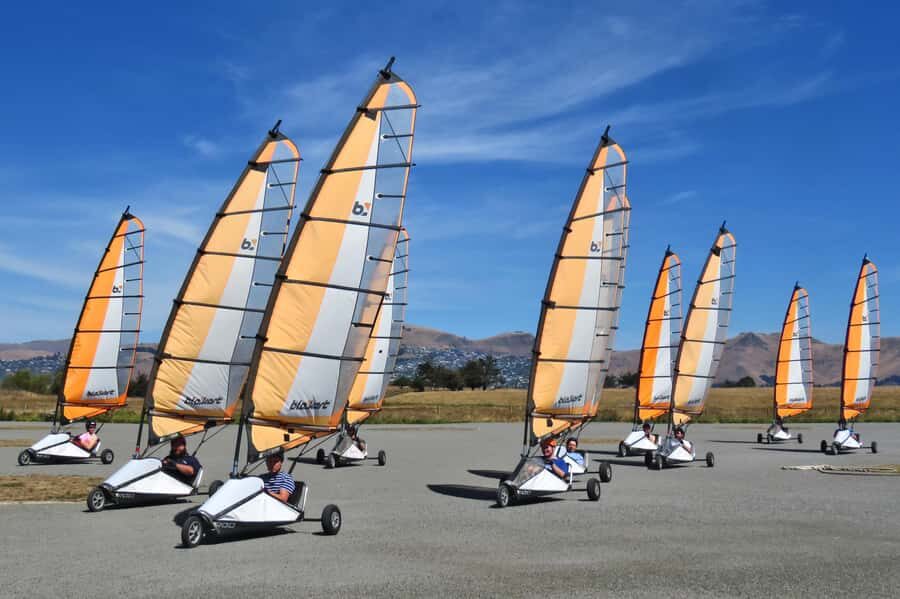Christchurch: Blokart Land-sailing - The Experience Itself